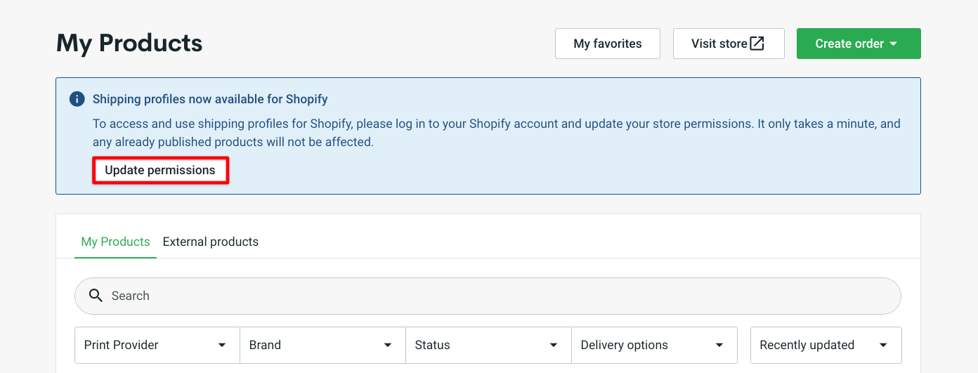 How can I set up Express Delivery for Shopify? – Printify