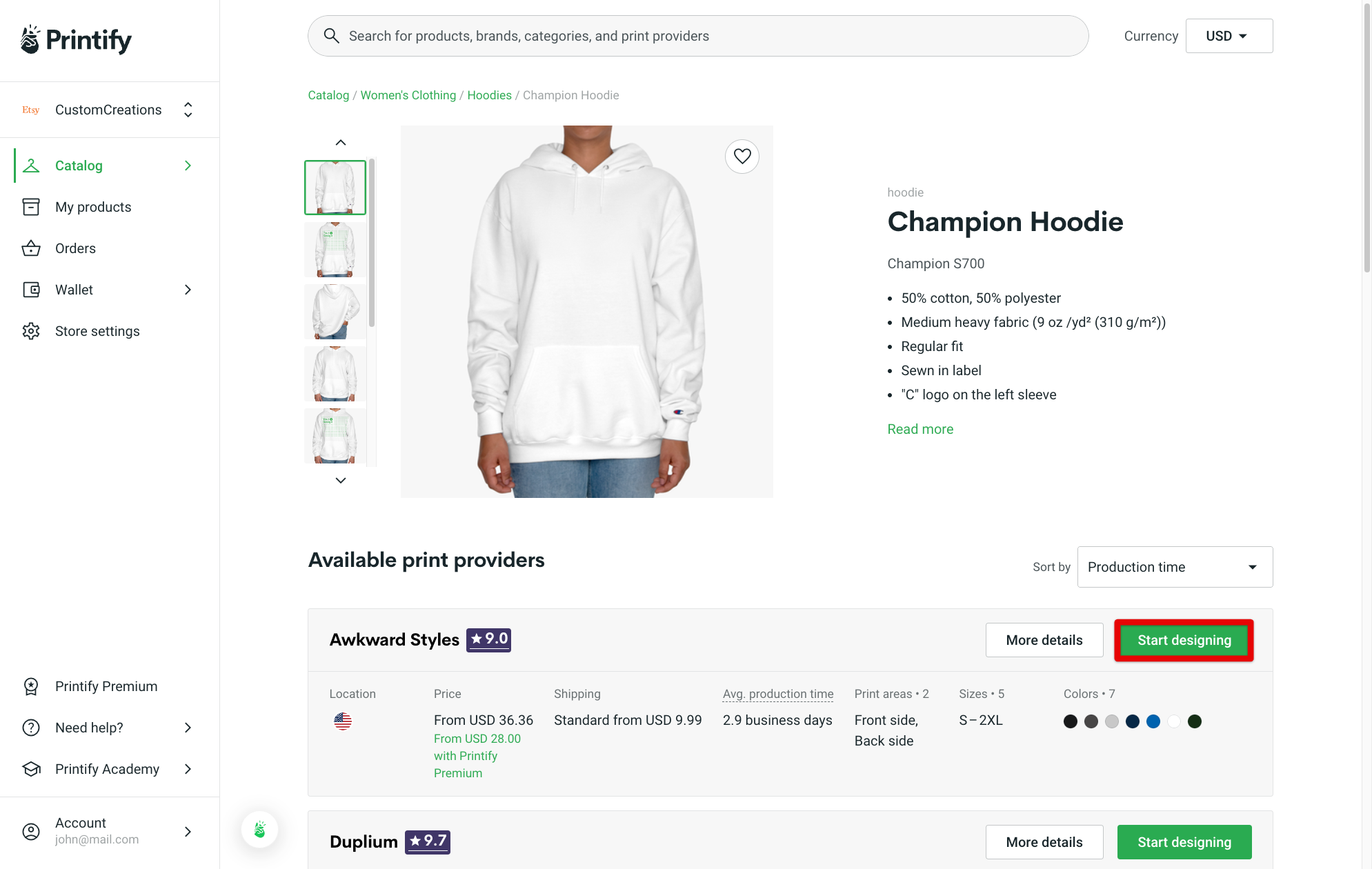 How do I use the free Mockup Generator? – Printify