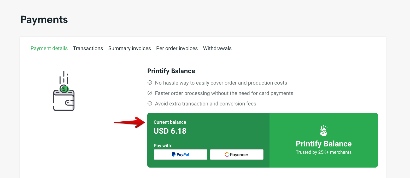What should I do if the order payment didn’t go through? – Printify