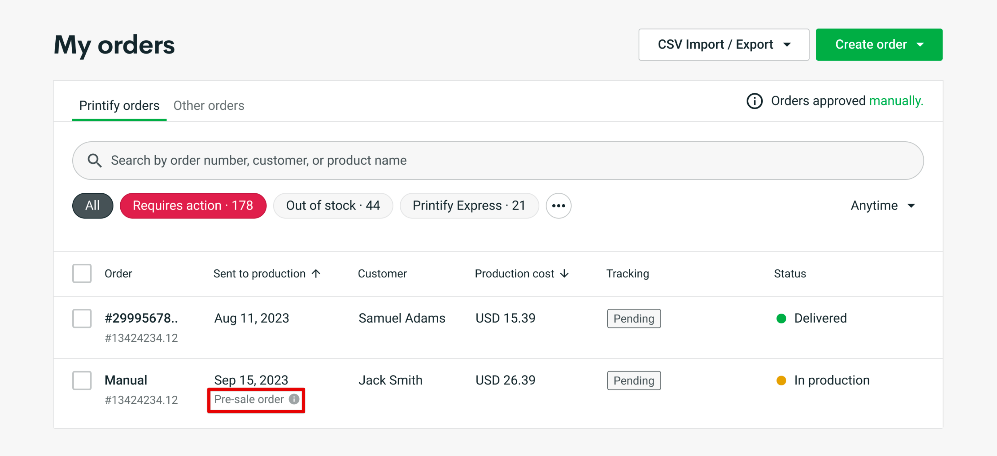 How can I create pre-sale listings? – Printify