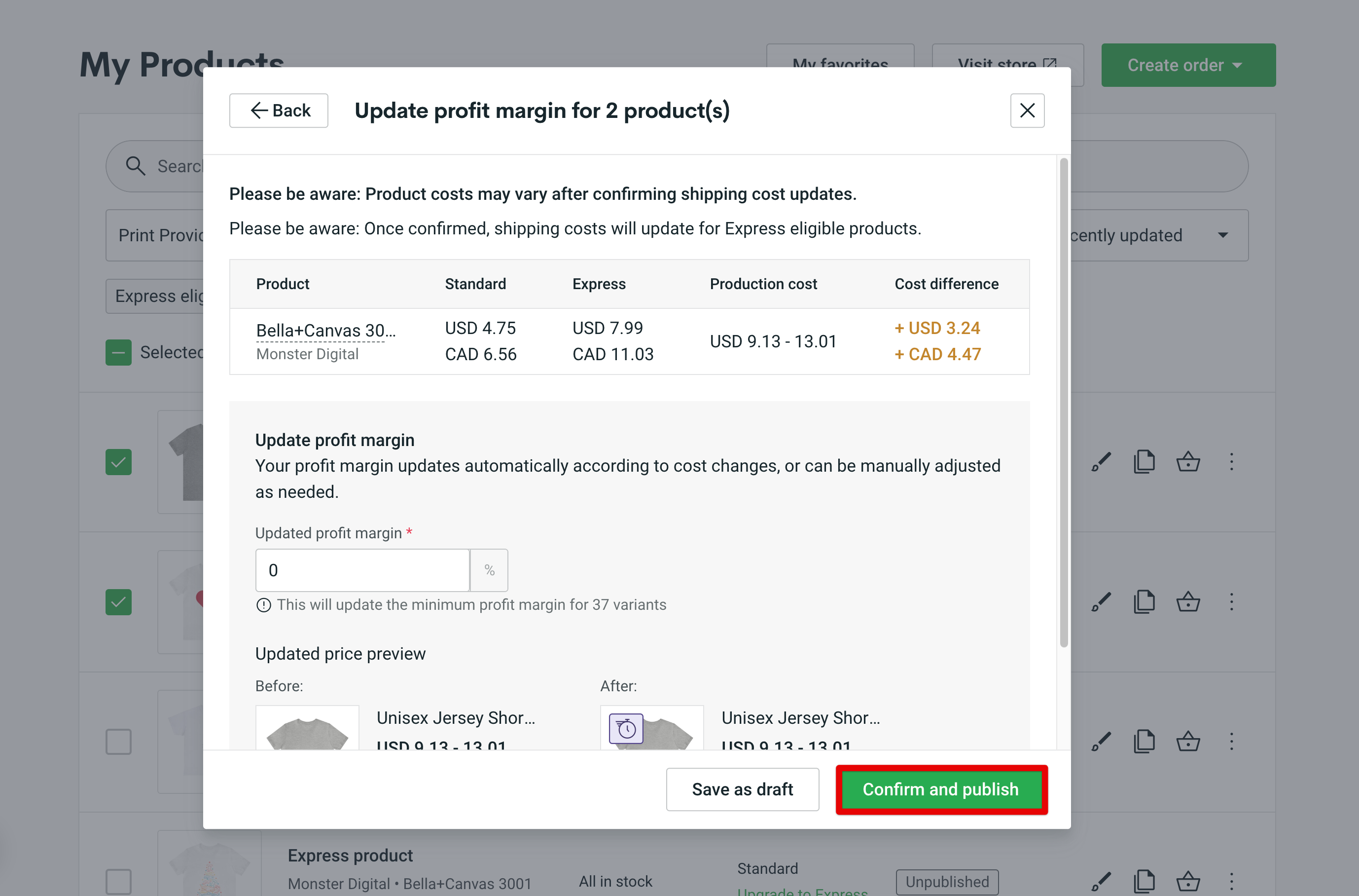 How can I set up Express Delivery for Etsy? – Printify