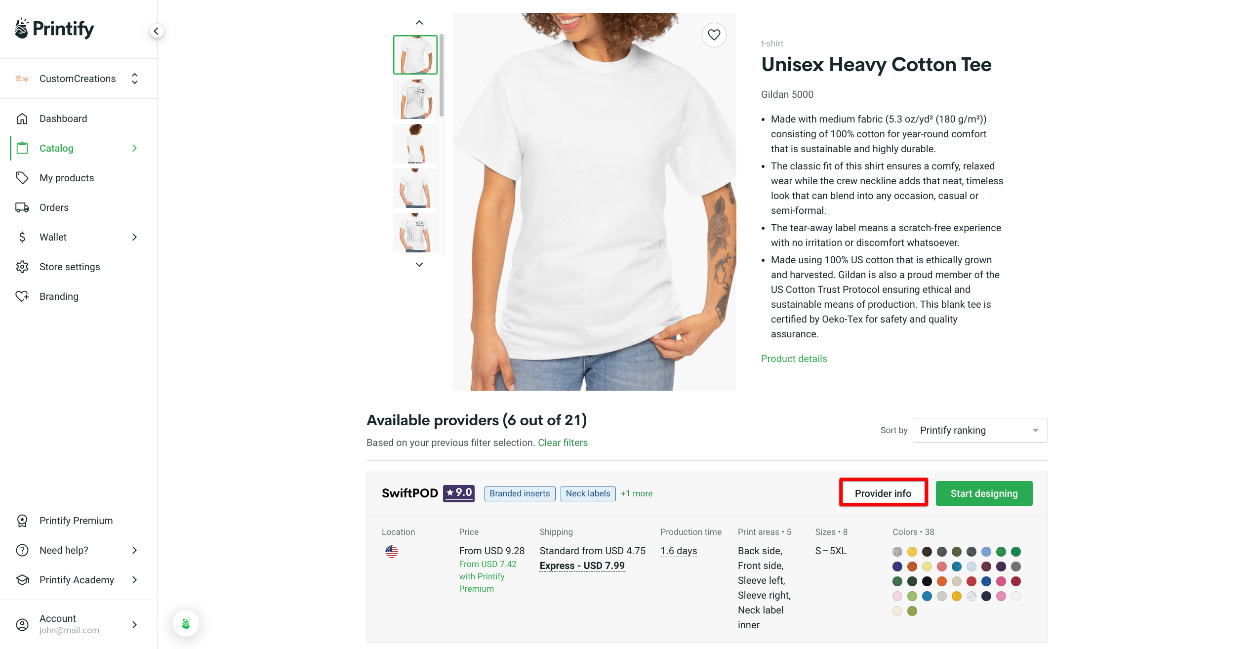 How can I create a custom neck label? – Printify