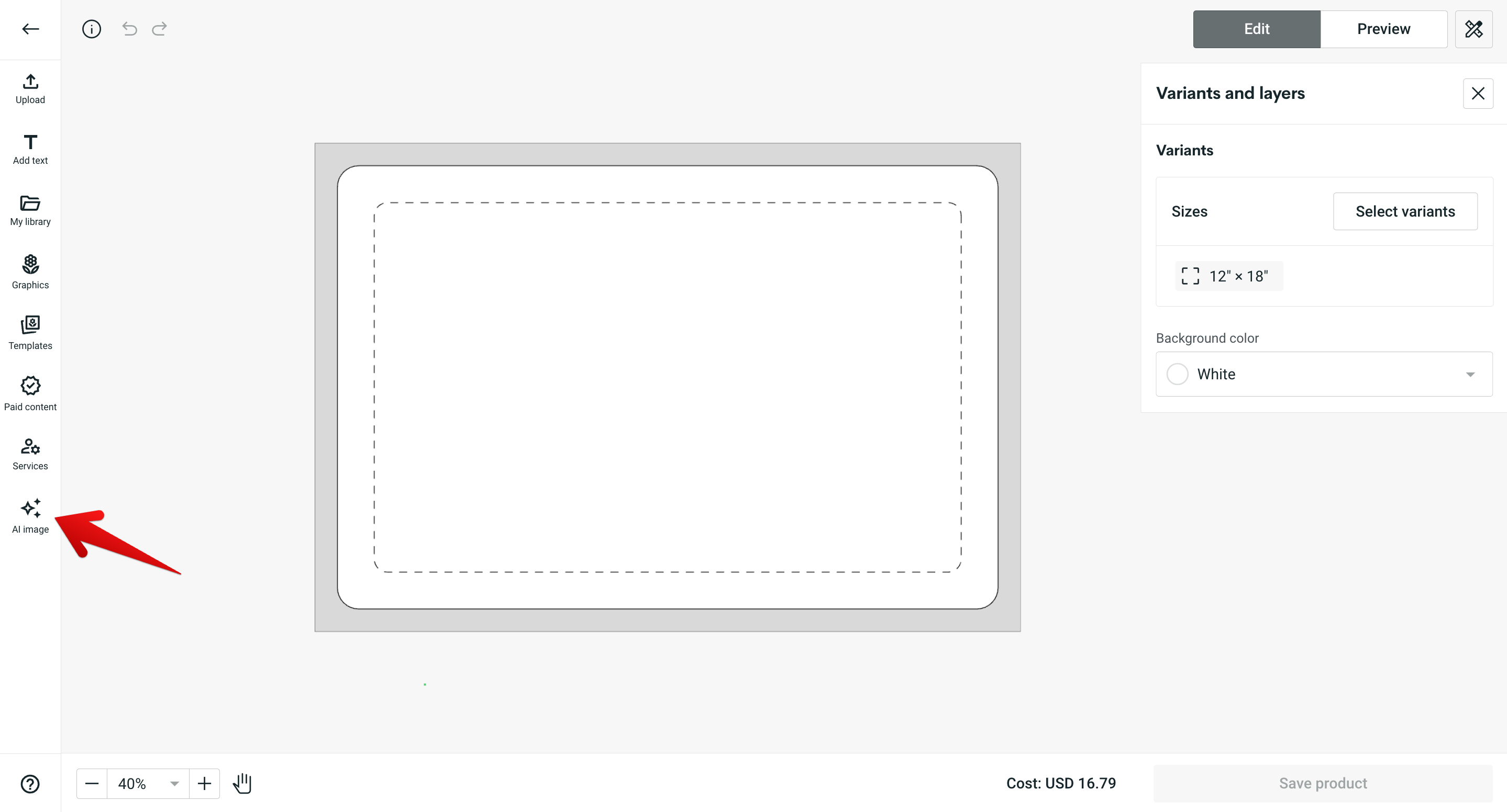 How can I design a product using Printify’s AI Image Generator? – Printify