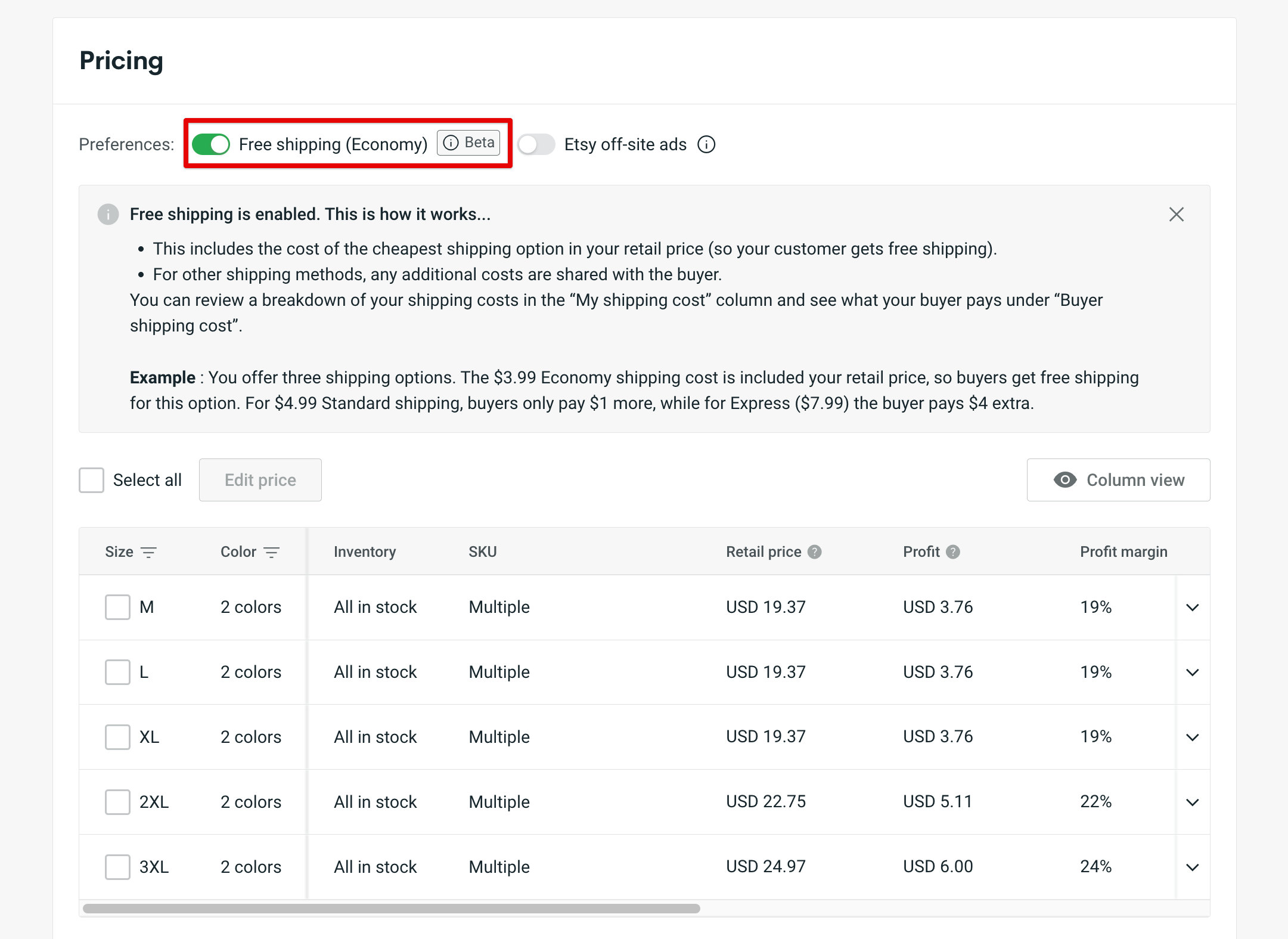 How do I set up shipping with Etsy? – Printify
