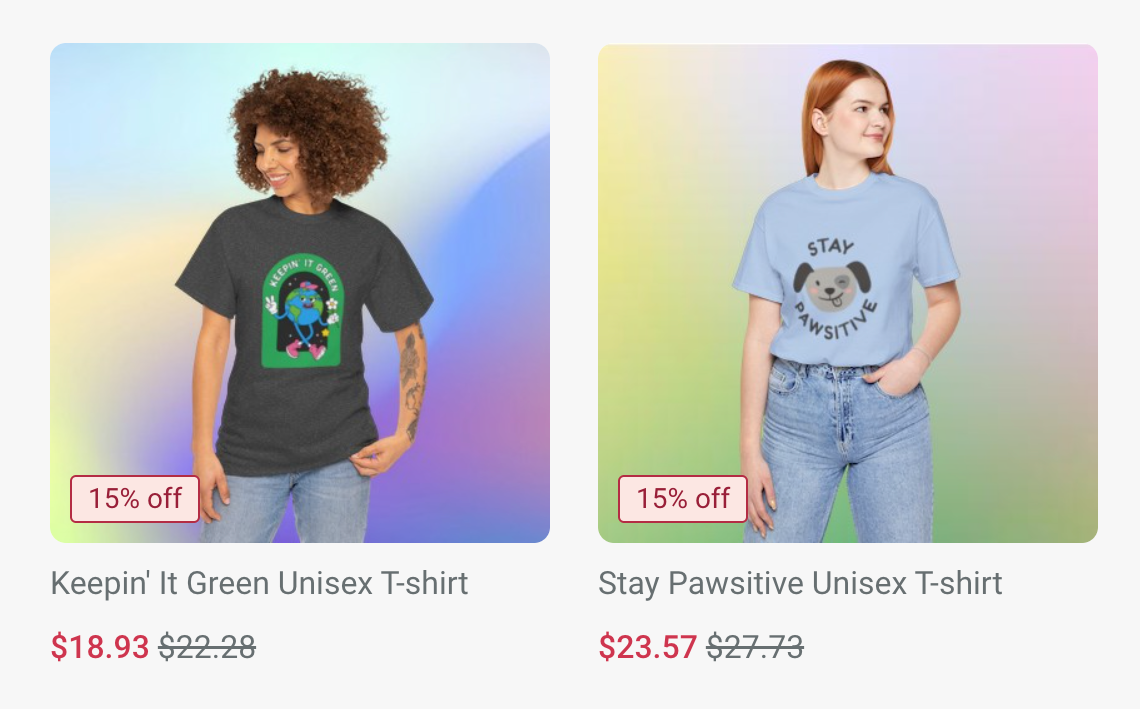 How do discounts work for Pop-Up Store? – Printify