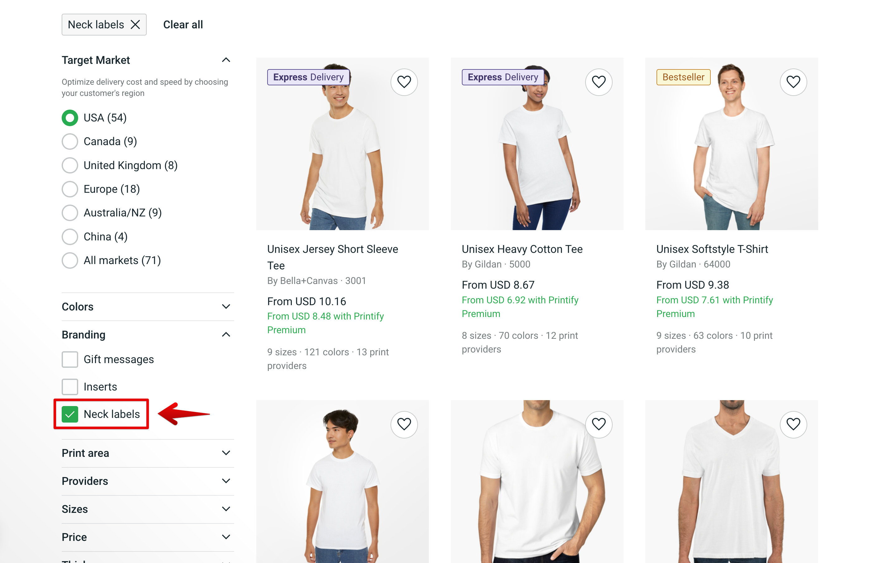 How can I create a custom neck label? – Printify