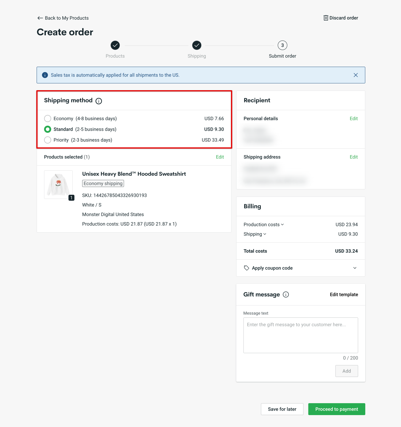 How can I create a manual order in Printify? – Printify