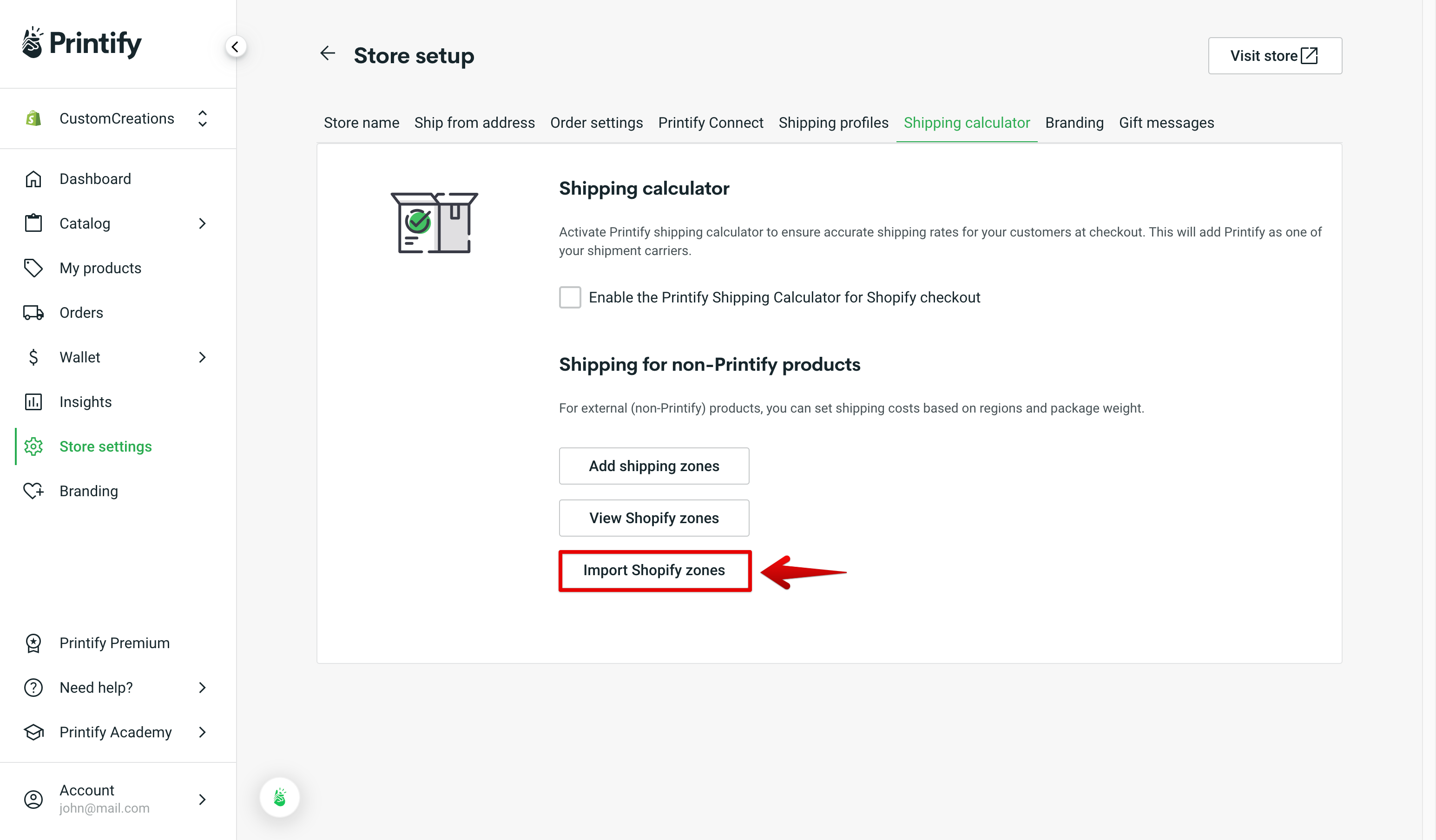 How can I set up the Printify Shipping Calculator for Shopify? – Printify