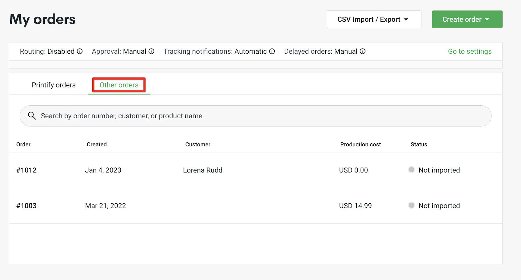 How can I fulfill orders for existing listings with products from the ...