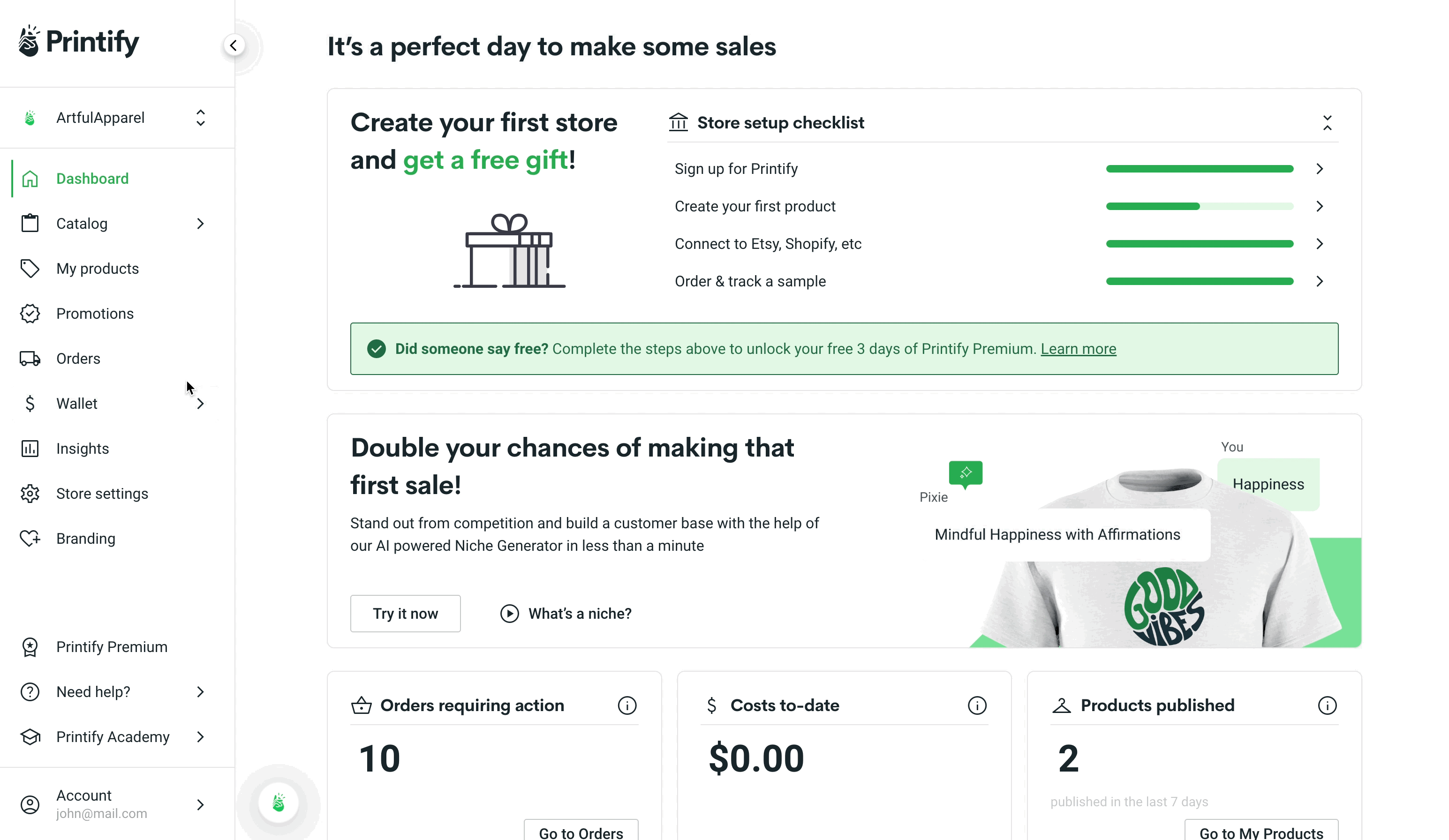 How can I create a product discount in my Pop-Up Store? – Printify