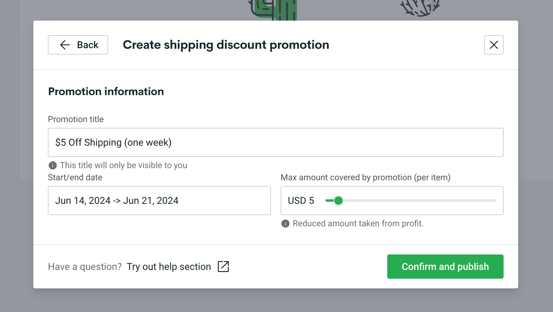 How can I create a shipping discount in my Pop-Up Store? – Printify