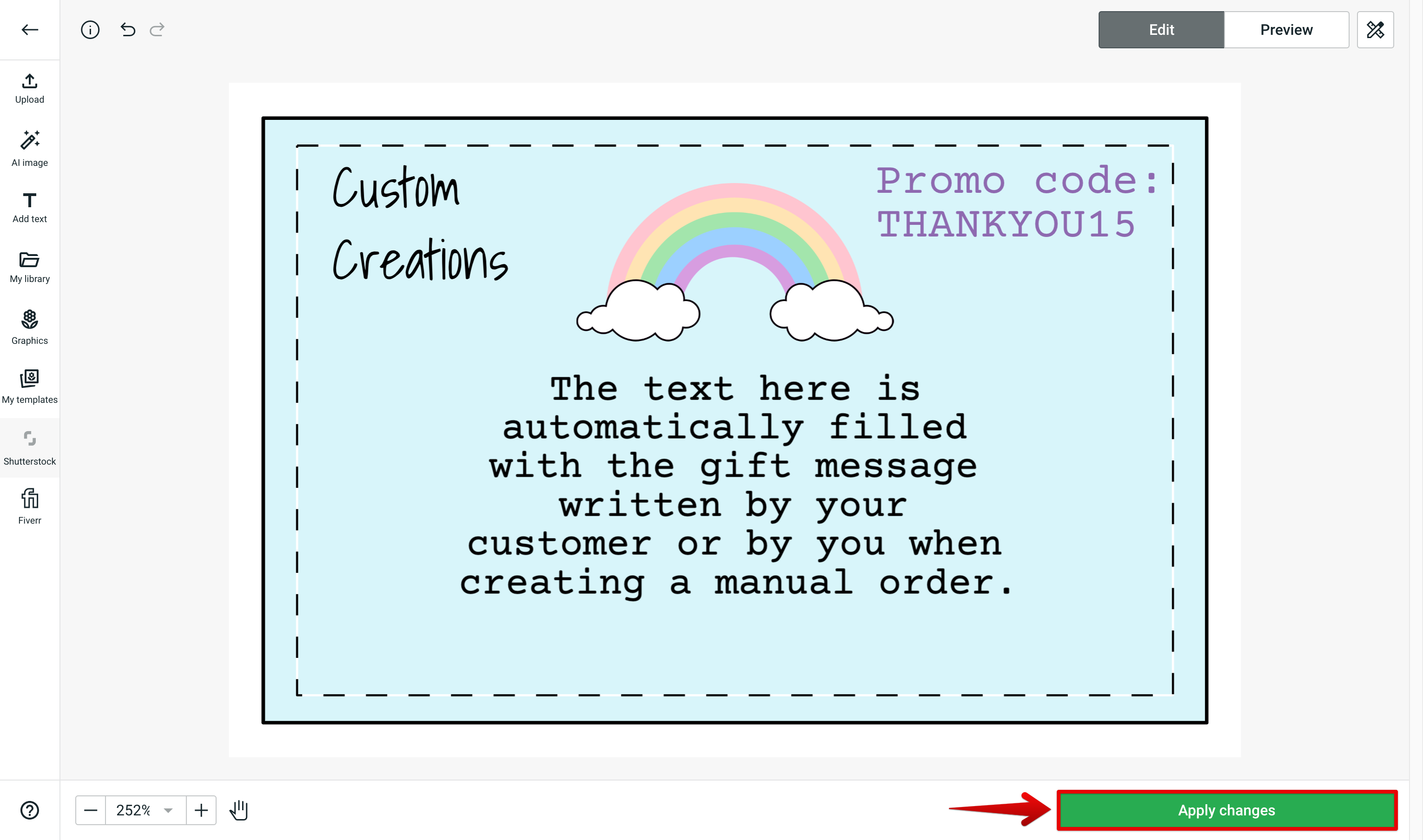 How can I set up personalized gift messages? – Printify