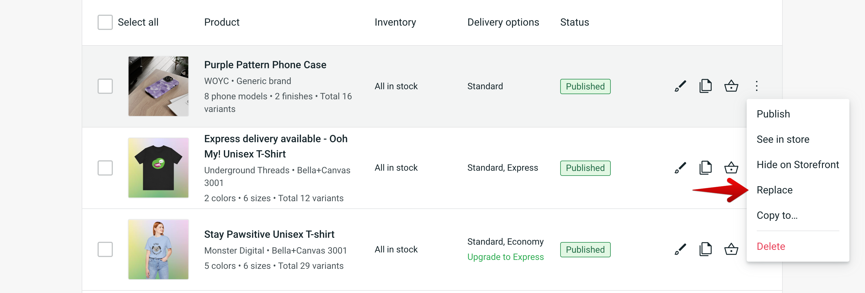 How can I change Print Providers or replace (switch) products? – Printify