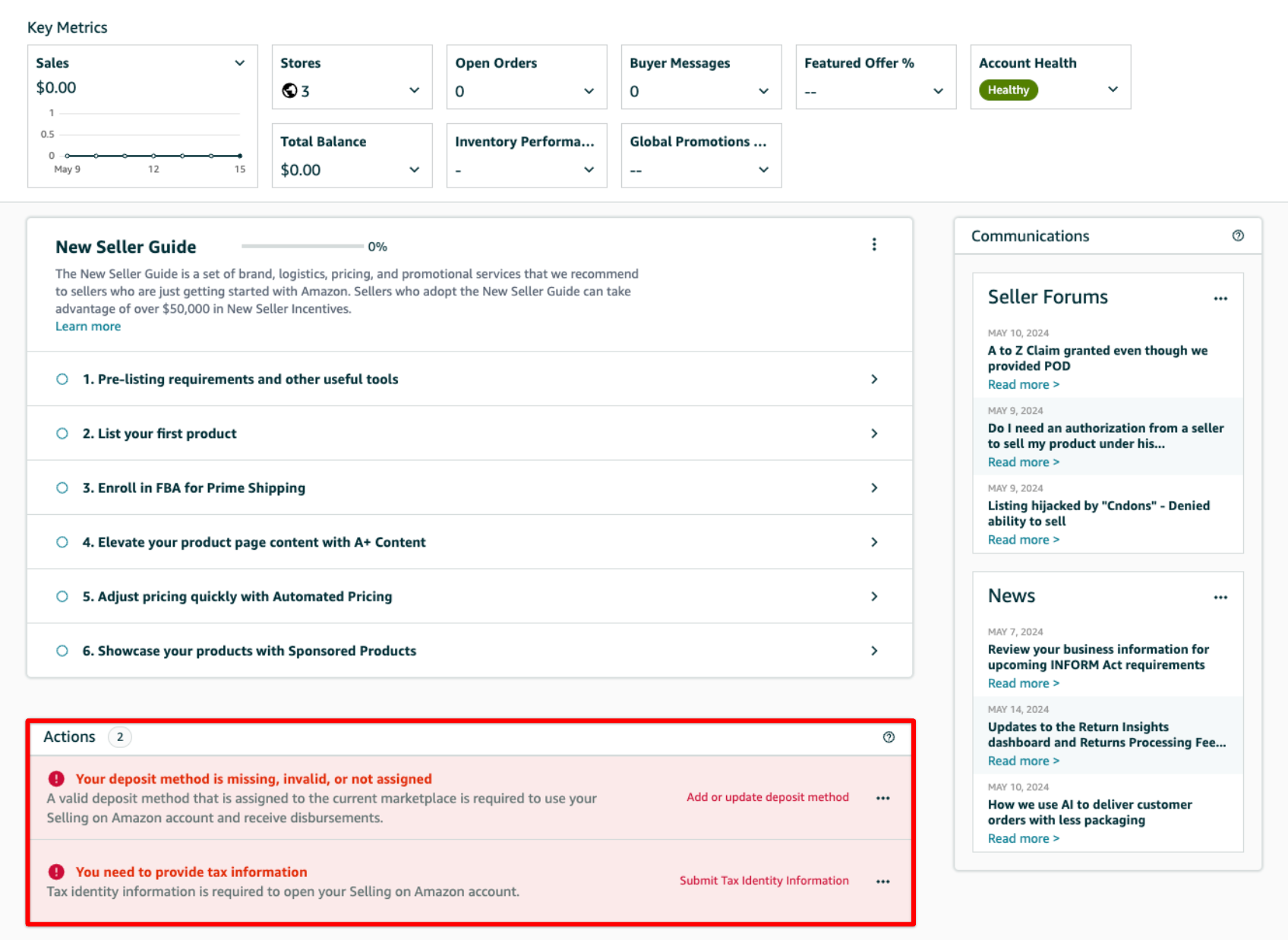 How do I set up an Amazon US seller account? – Printify
