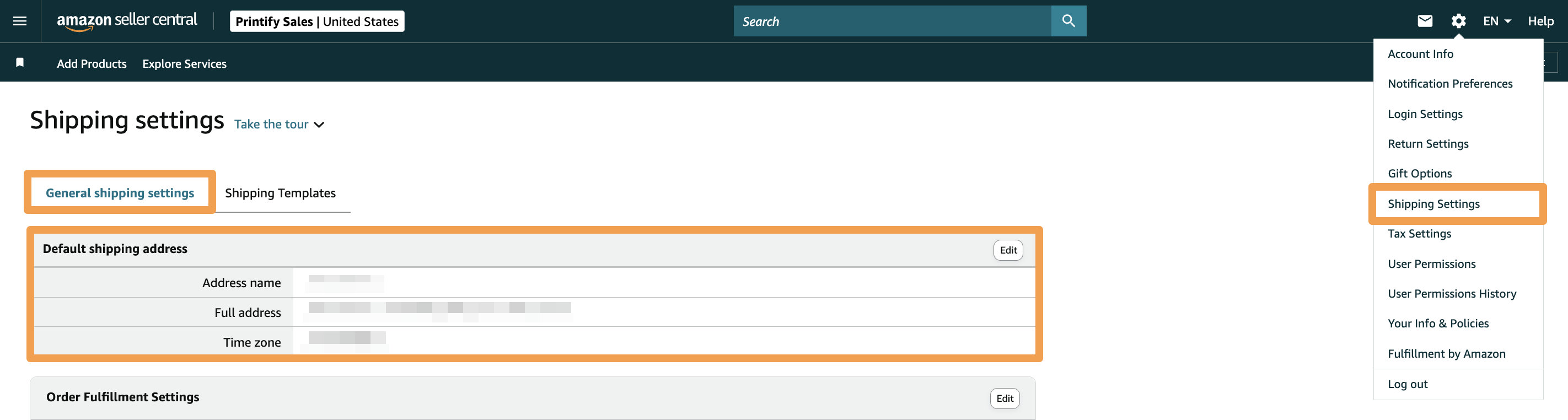 How can I set up per-item based shipping rates on Amazon US? – Printify
