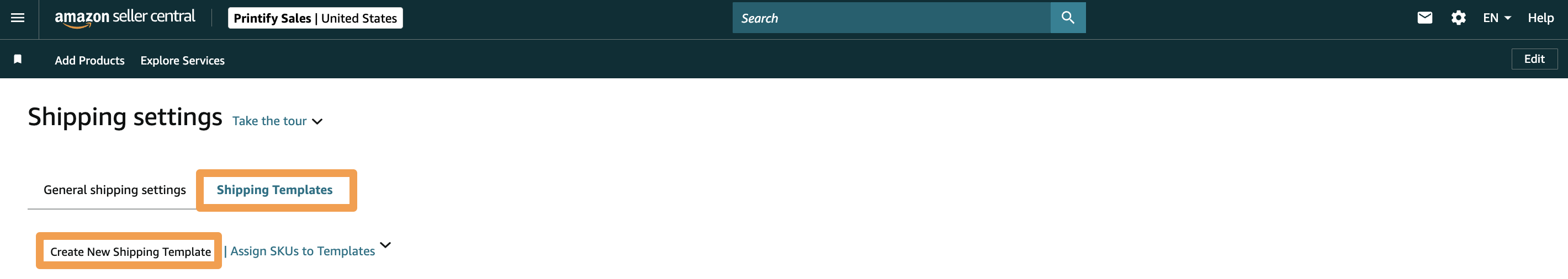 How can I set up per-item based shipping rates on Amazon US? – Printify