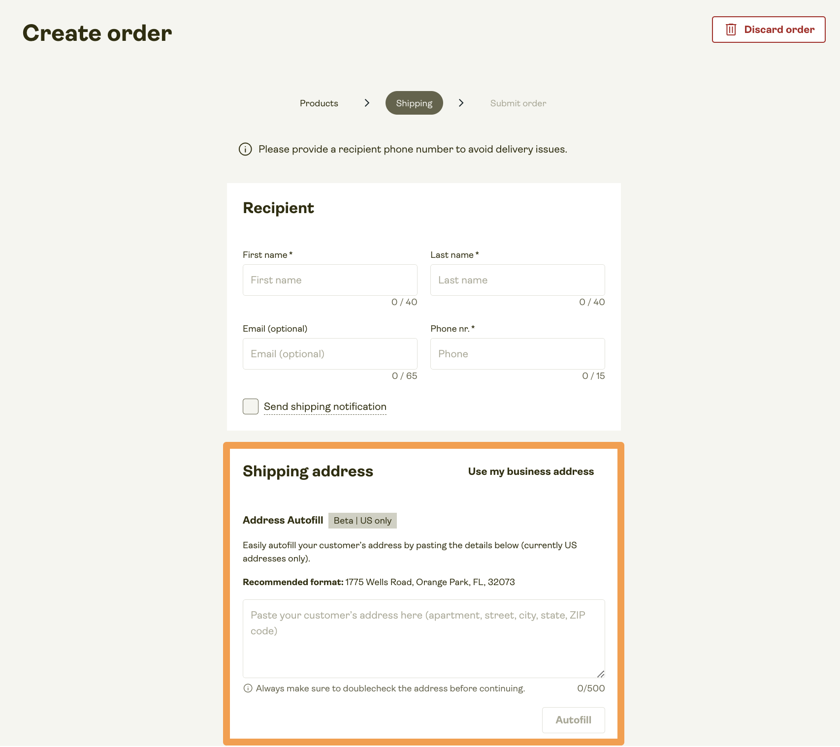 How can I create a manual order with Express Delivery? – Printify