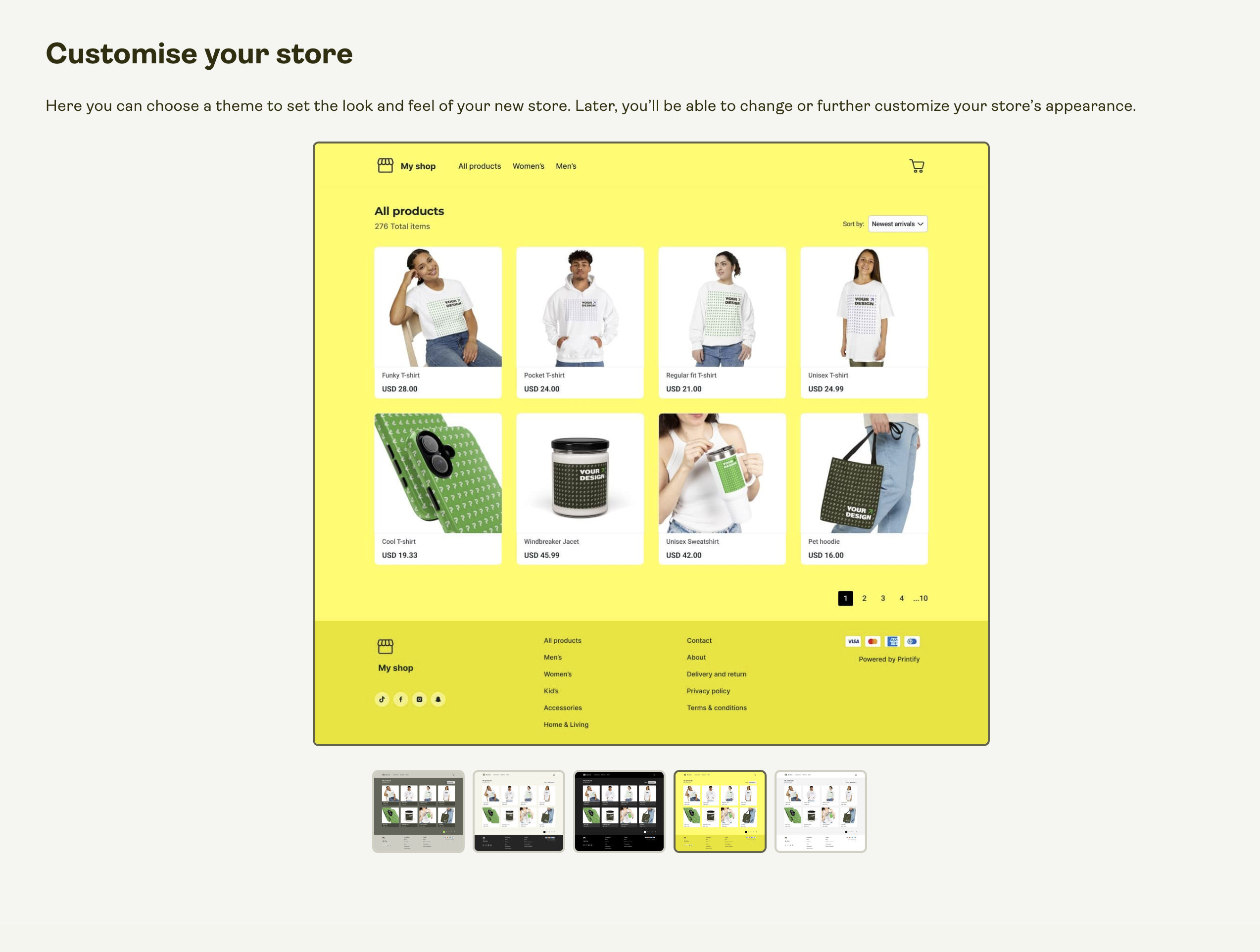 How can I create a Pop-Up Store? – Printify