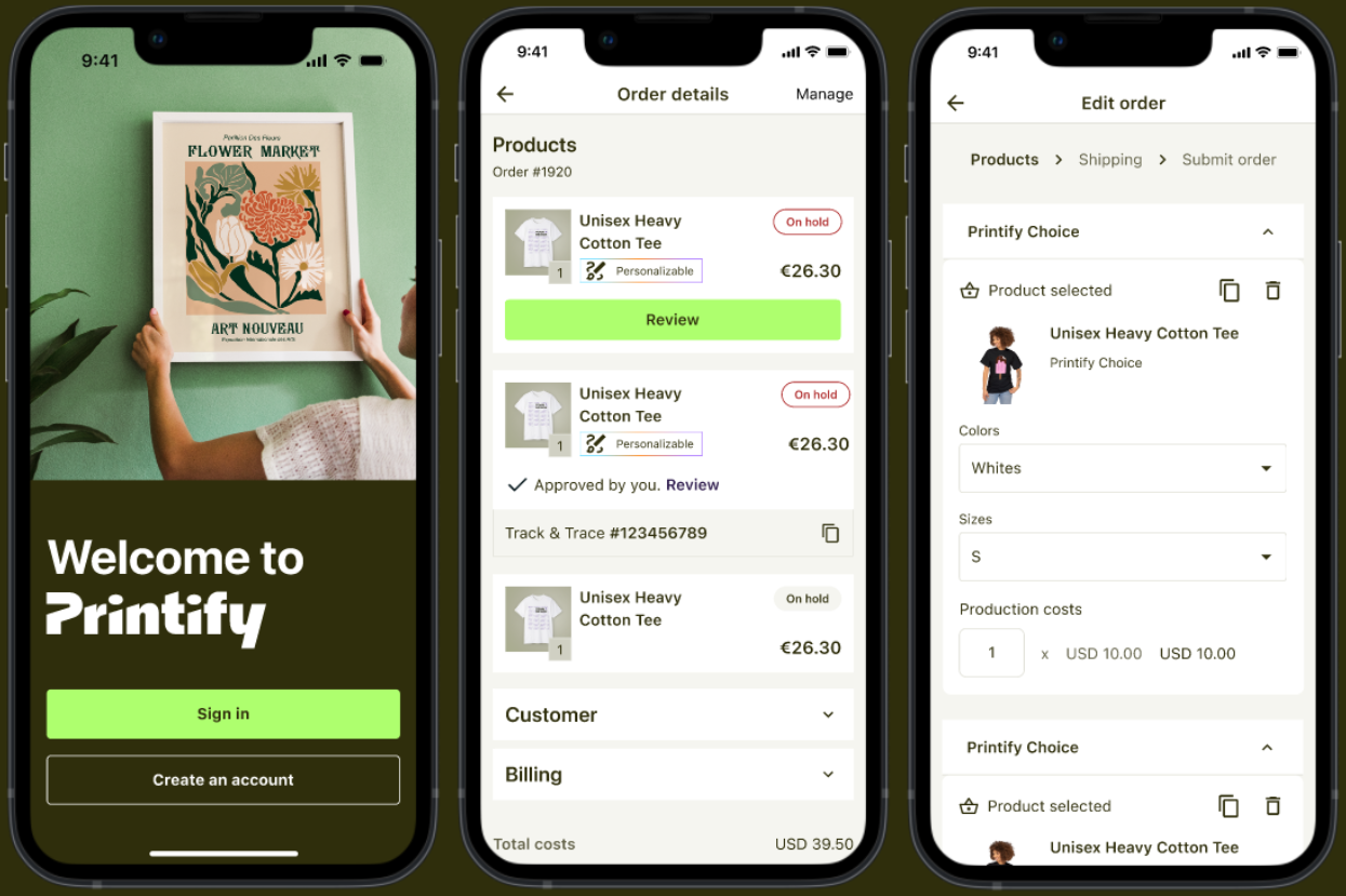 Introducing the new Printify Order Management App – Printify