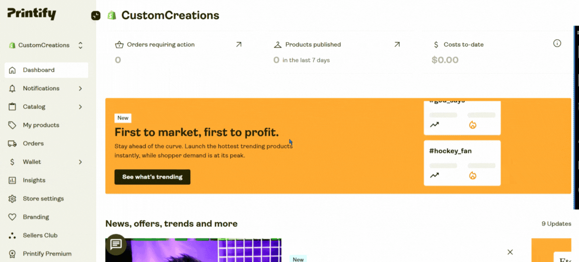 When does Printify charge for an order? – Printify