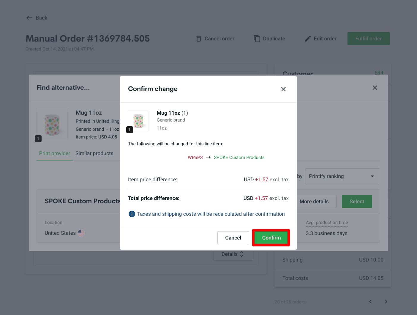 How can I replace an unavailable product in my order? – Printify